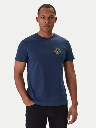 Versace Jeans Couture T-Shirt 80GAHT03 CJ00T Blau Regular Fit