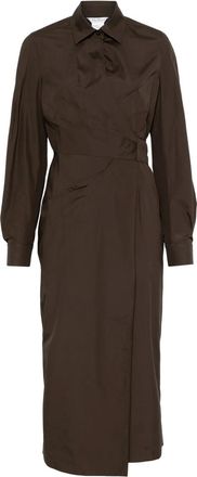 Max Mara robe longue Agrume - Marron