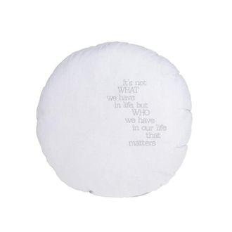 Räder Kissen, rund Its not What we Have