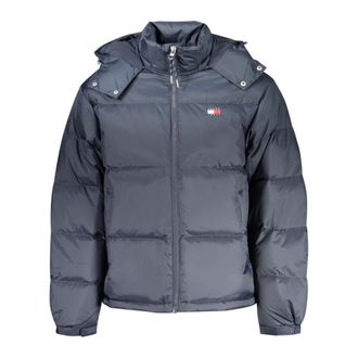 Tommy Hilfiger Homme, Vestes, Bleu, Taille: M Veste &agrave; manches longues avec capuche amovible