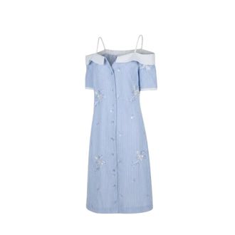 Am&eacute;lie & Am&eacute;lie Damen, Kleider, Blau, XLGr&ouml;&szlig;e