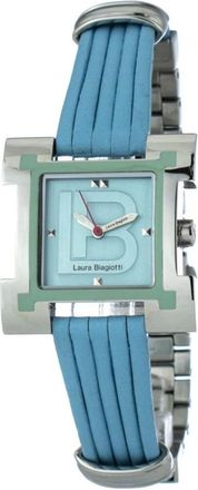 Laura Biagiotti Femme, Accessoires, Bleu, Taille: ONE Size Montre habill&eacute;e en cuir avec design classique