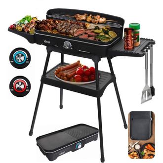 Eldom Eldom - Gril de jardin &eacute;lectrique de ideal garden grill