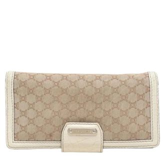 Celine Pre-owned Macadam Canvas Geldb&ouml;rse - - Pre-owned - Damen - Braun - ONE SIZE