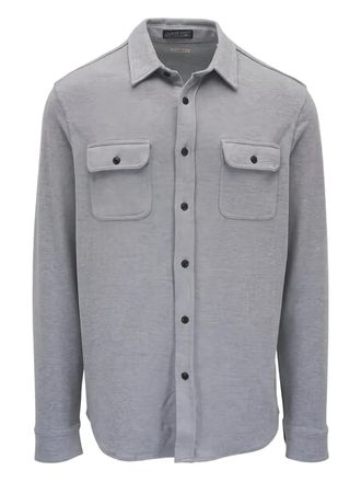 Faherty chemise Legend &agrave; poche poitrine - Gris
