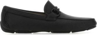 Ferragamo Homme, Chaussures, Noir, Taille: 38 EU Mocassins en cuir noir