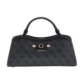 Guess Lindsey Small 2 Comp Satchel - - Bags - Damen - Schwarzk - ONE SIZE