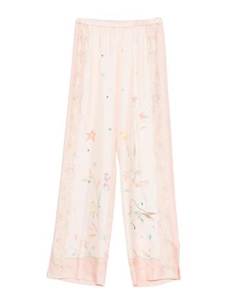Forte_Forte Casual Hose - Rosa
