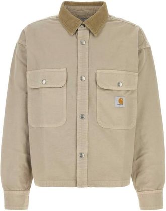 Carhartt Work in Progress Homme, Vestes, Beige, Taille: XL Veste chemise Prescott