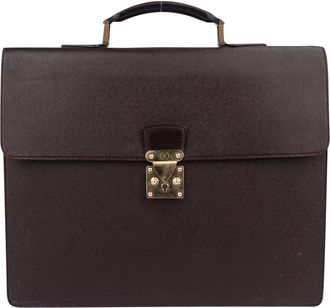 Louis Vuitton Crossbody Bags - Louis Vuitton Taiga Leather Serviette Kourad Busin - Gr. unisize - in Bunt - für Damen