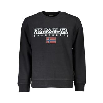 Napapijri Homme, Sweatshirts et sweats &agrave; capuche, Noir, Taille: S Crew Neck SweaT-shirt