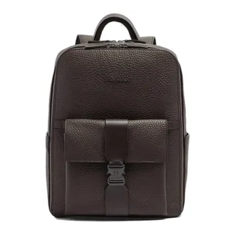 Piquadro Homme, Sacs, Brun, Taille: ONE Size Sac &agrave; dos de voyage en cuir