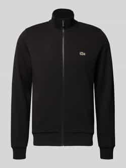 Lacoste Regular Fit Sweatjacke aus Baumwoll-Mix
