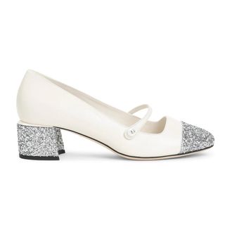 Jimmy Choo London Metallic Pumps - - Shoes - Damen - Beige - 39 EU