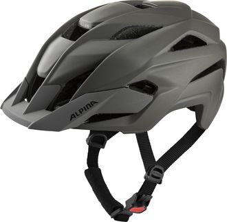 Alpina KAMLOOP - Individuell Anpassbarer, Leichter & Sicherer Fullface Fahrradhelm mit Kinnbügel, für Erwachsene, Coffee-Grey matt, M (56-59 cm)