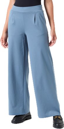 Ichi Damen Ihkate Sus Long Wide Pa2 Lässige Hose, 184215/Blue Mirage, S EU