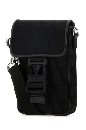 Valentino Garavani Mens Toile Iconographe Phone Case Nero Cover Accessory