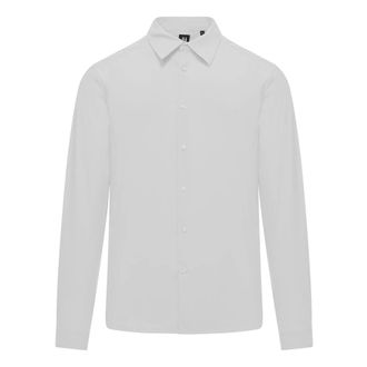 Bomboogie Homme, Chemises, Blanc, Taille: L Technical Fabric Shirt