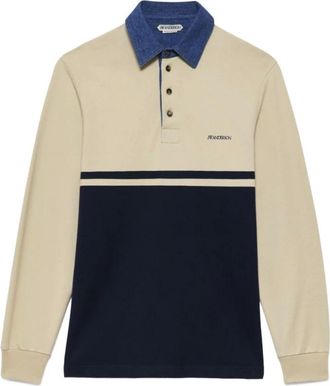 J.W.Anderson Polo &agrave; col contrastant - Homme - Tops - Multicolore - Taille: XL