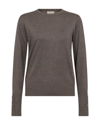 Freequent Strickpullover FQKATIE-PULLOVER mit Zierkn&ouml;pfen