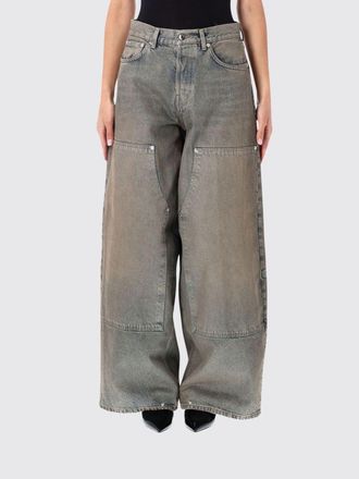 Haikure Jean wide leg taille mi-haute Ziggy &agrave; cinq poches en denim