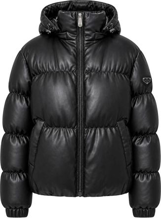 Philipp Plein Eco Leder Pufferjacke - - Jackets - Damen - Schwarzk - S