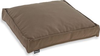 H.O.C.K. Classic Uni Outdoor Sitzkissen Stuhlkissen f&uuml;r drinnen und drau&szlig;en aus 100% Polyacryl(dralon (40x40x5cm, Tabacco)