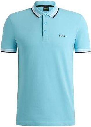 HUGO BOSS BOSS Hommes Passerby Polo Slim en Coton Stretch à Patch ...