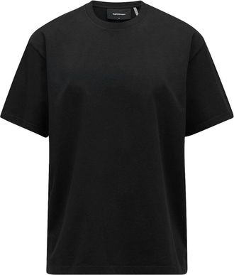 Peak Performance T-Shirt aus Baumwolle mit feiner Struktur in