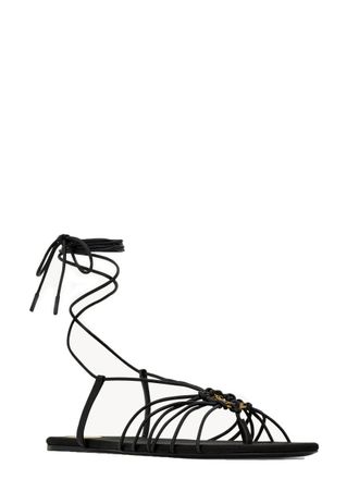 Saint Laurent Babylone Sandals - Black