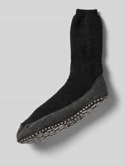 Falke Hausschuhe mit elastischem Rippenb&uuml;ndchen Modell COSYSHOES