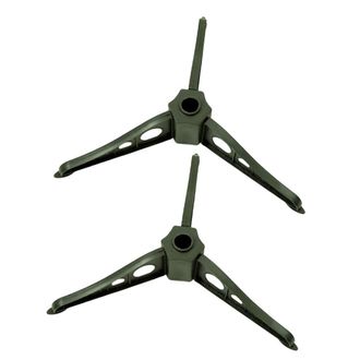 BESPORTBLE 2 St&uuml;ck Weihnachtsbaumst&auml;nder aus Rostfreiem Kunststoff Stabiler Weihnachtsbaumhalter 20cm Gr&uuml;n f&uuml;r K&uuml;nstliche Weihnachtsb&auml;ume Sicherer Weihnachtsbaum