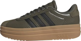 adidas Damen VL Court Bold Shoes, Olive strata/core Black/Gum 3, 40 2/3 EU