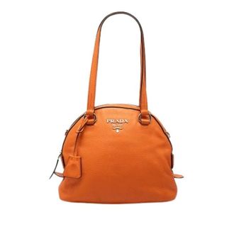 Prada Pre-owned Vintage Satchel - Femme - Pre-owned - Orange - Taille: ONE Size