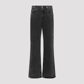 Alexander McQueen Graue Denim-Jeans