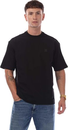 HUGO BOSS T-Shirt f&uuml;r Herren,Rundhalsausschnitt Nylon (Schwarz)