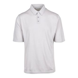 Ballantyne Polo en maille - Homme - Tops - Gris - Taille: 2XL