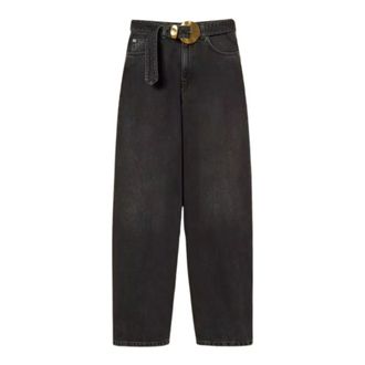 Twinset Damen, Jeans, Schwarzk, W25Größe