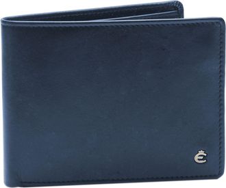 Esquire Herren Wallet Bi-Fold Wallet, Blue 03, 12 x 9 cm