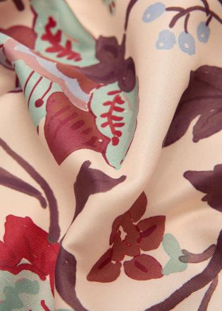 Mango Halstuch mit Blumenmuster braun - Damen - Einheitsgr&ouml;&szlig;e - MANGO
