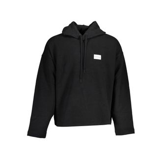 Calvin Klein Schwarzes Baumwoll-Sweatshirt f&uuml;r Herren