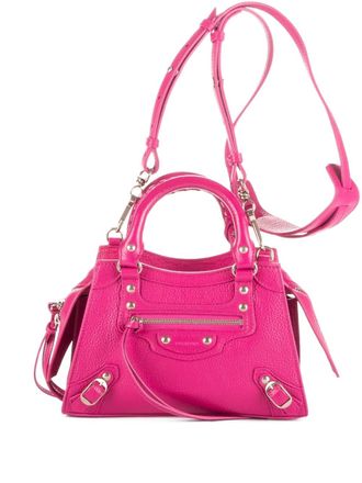 Balenciaga mini sac &agrave; main Neo Classic - Rose