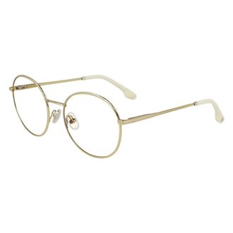 Victoria Beckham Stylische Metallbrille in Farbe 719 - - Accessories - Damen - Gelb - 53 MM