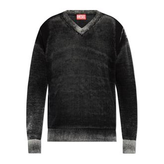 Diesel Sweater K-Veli - - Knitwear - Herren - Schwarzk - M