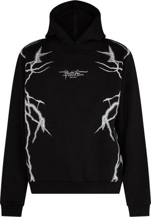 Phobia Archive Homme, Sweatshirts et sweats &agrave; capuche, Noir, Taille: XL Lightning Balaclava Sweat &agrave; capuche