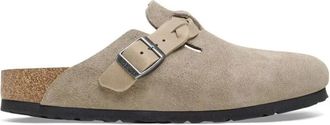 Birkenstock Femme, Chaussures, Gris, Taille: 38 EU Boston Braided