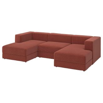 IKEA J&Auml;TTEBO 3,5er-Sitzelement mit R&eacute;camieren