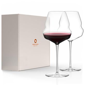 St&ouml;lzle CoCoon Burgunderkelch 2-Set aus hochwertigem Glas in der Farbe klar mit einem Volumen von 0,71 L, 4710000