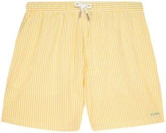 Maison Labiche Short de bain ray&eacute; Playa brod&eacute;