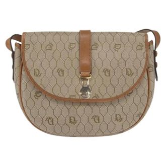 Dior Sac bandouli&egrave;re Vintage nid dabeille Pre-owned - Femme - Pre-owned - Beige - Taille: ONE Size